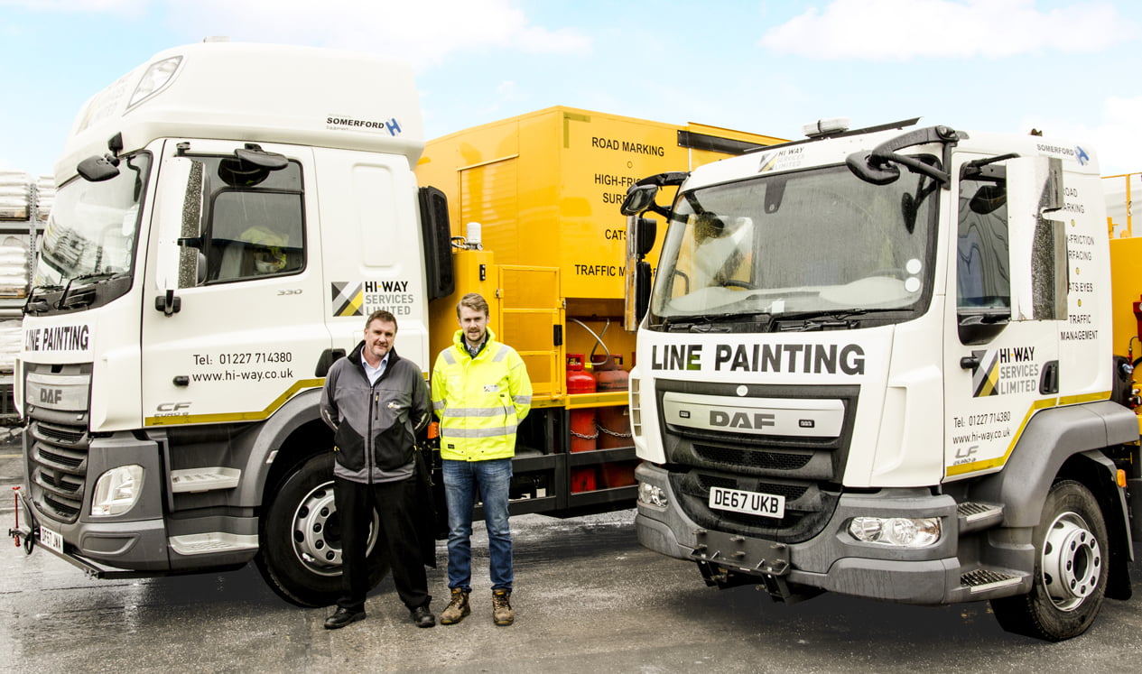 New Road Marking Vehicles Delivered to Hi-Way Services Ltd