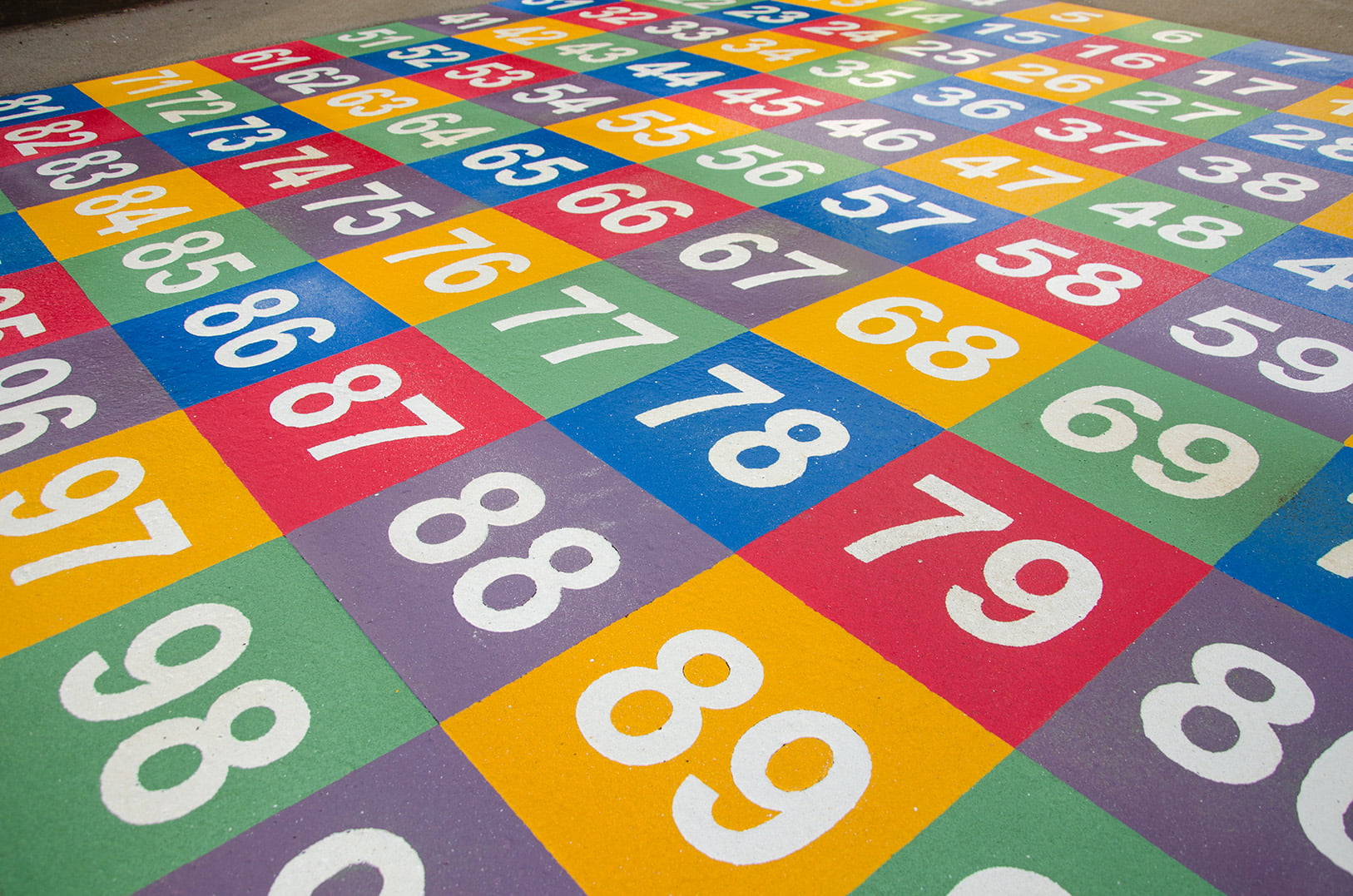 HiFlex Preformed Thermoplastic Playground Markings | Hitex North America